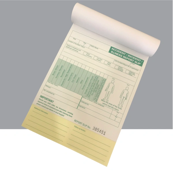 A5 School Accident Book | HSE Compliant | Specialist Print