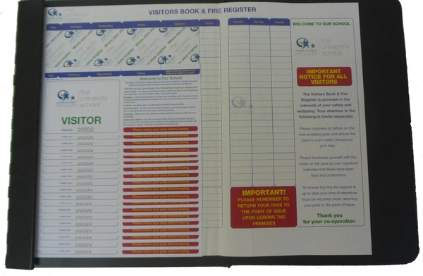 Custom School Visitor Passes | Specialist Print